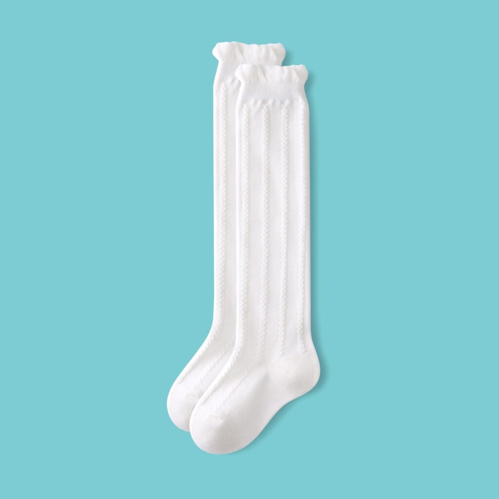 Cable Weave Knee-High Socks 2-Pack – Panda Pipi